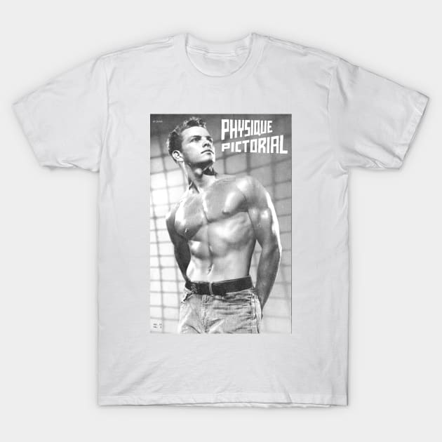PHYSIQUE PICTORIAL - Vintage Physique Muscle Male Model Magazine Cover - Male Physique - T-Shirt ...